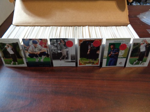 HUGE 2001 SP Authentic Payne Stewart Golf Card Lot of 500+-HEAVY ...