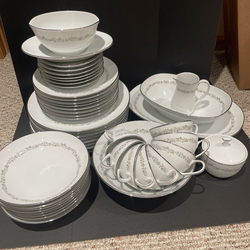 Vintage China Dinnerware set Boutique by KENMARK service 8 45 pcs ...