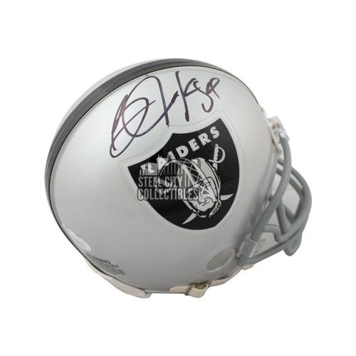 Bo Jackson Autographed Oakland Raiders Mini Football Helmet - BAS COA ...