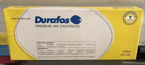 Durafos YelloW Dye Ink Cartridge PIEZO D,P EP-DYE-Y 220ml | eBay