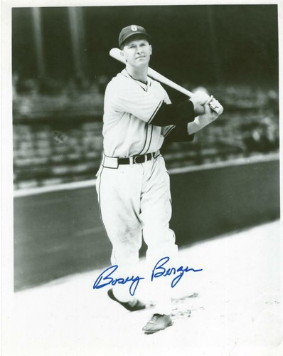 BOZE BERGER CHICAGO WHITE SOX DECEASED SIGNED AUTOGRAPHED 8X10 PHOTO W ...