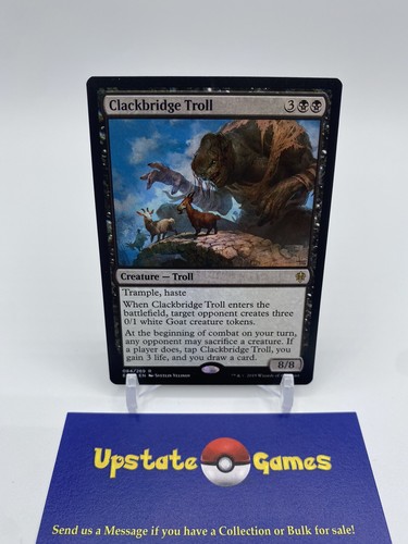 MTG Clackbridge Troll Throne of Eldraine 084/269 Regular Rare | eBay