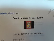 LEGO 1796 Freestyle Large Monster Bucket Set Parts Inventory and ...