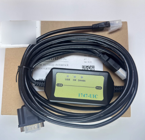 1PC for SLC5/01/02/03/05 1747-UIC PLC Programming Cable USB to DH-485 ...