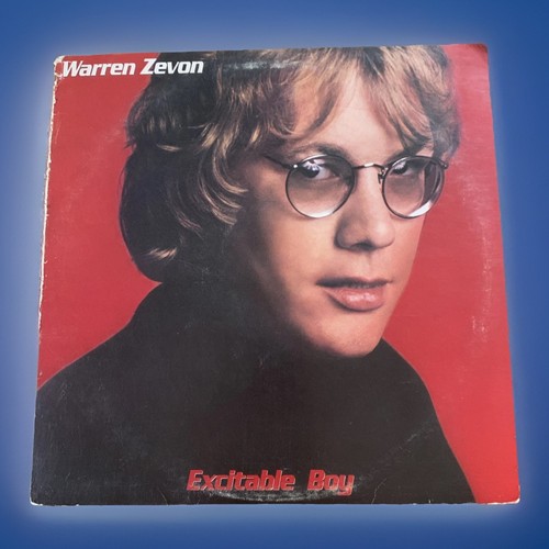 Warren Zevon Excitable Boy 1978 Album LP Vinyl ULTRASONICALLY CLEANED ...
