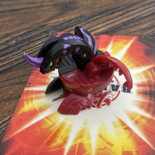 Bakugan Battle Brawlers CUSTOM B1 Dragonoid Pyrus Darkus Dual Attribute ...