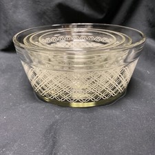 clear glass serving bowls | eBay