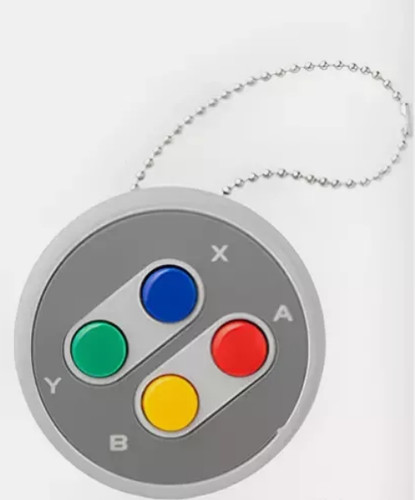 Nintendo Capsule Toy Controller Button Collection 2 Key Chain SNES ABXY ...