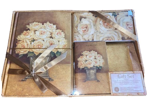 GOLDEN ROSE Stationary Gift Set by Tri-coastal Designs | eBay