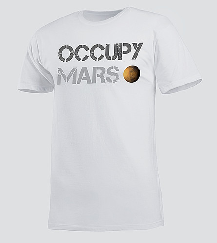 SpaceX Elon Musk OCCUPY MARS T-Shirt NWT 100% Authentic & Official S ...