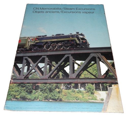 1974 CANADIAN NATIONAL MEMORABILIA/STEAM EXCURSION BOOKLET | eBay