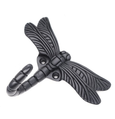 2pcs Dragonfly Anqitue Vintage Coat Hooks Decorative Wall Mounted ...