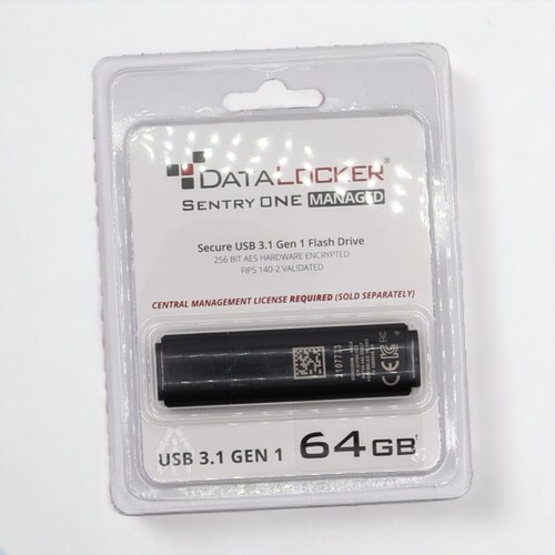 DataLocker Sentry ONE 64GB USB 3.1 Encrypted Managed Flash Drive | eBay