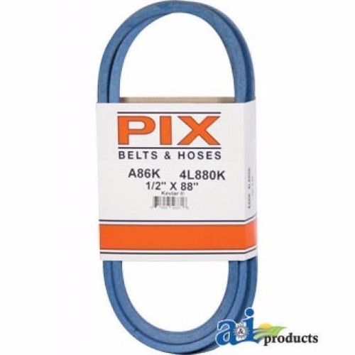 NEW PIX BELT PART # A86K 1/2 INCH x 88 INCH BLUE A-SECTION BELT | eBay
