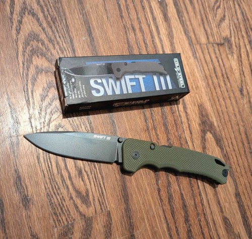 Cold Steel Swift III, Assisted Opening, CPM-M4 Steel, Folding Knife ...