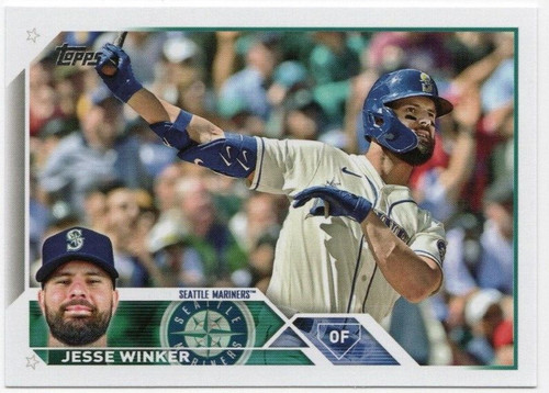 2023 Topps Series 1 #306 Jesse Winker Seattle Mariners Card | eBay