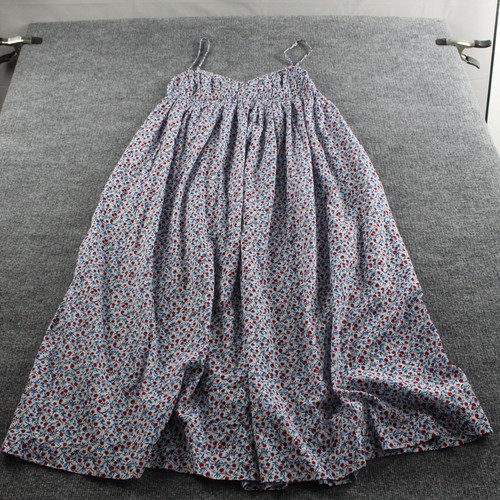 J Crew Dress Womens Small Cotton Voile Empire Waist Midi Poppy Print ...