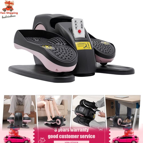 Under Desk Elliptical Machine Remote Control Leg Foot Pedal Exercise ...