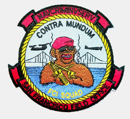 US Navy NCIS San Francisco California FCI Squad Patch - FREE Tracked US ...