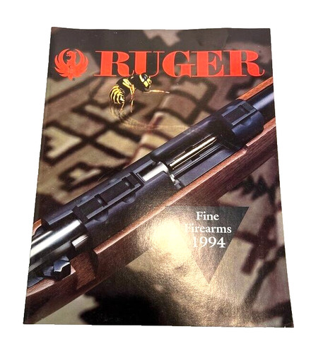 Vintage 1994 Ruger Firearms Catalog 8 1/2 x 11" | eBay