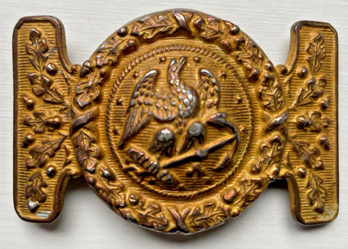 USN Navy Officer Spanish American War to WWI Eagle Belt Buckle post ...