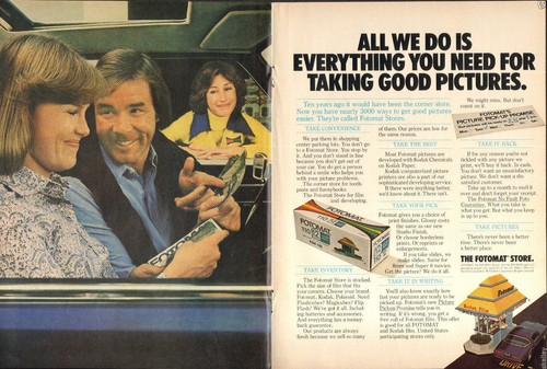 1977 2 Page Print Ad of Kodak Fotomat Film Drive Thru | eBay