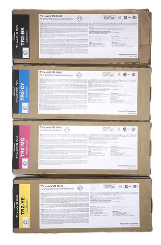 4 x Original Ink ROLAND TR2 TrueVIS VG3-540 640 VG2-540 640 SG2 SG3 ...