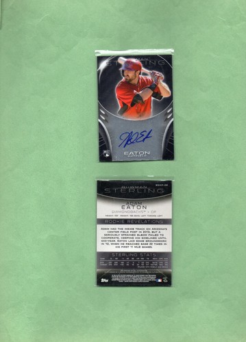 Adam Eaton (Diamondbacks,W/Sox & Nationals)1/2013 Bowman Sterling ...