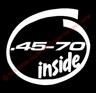 .40 Inside decal sticker,.40 caliber,Pistol,Hand Gun,9mm,.44 caliber ...