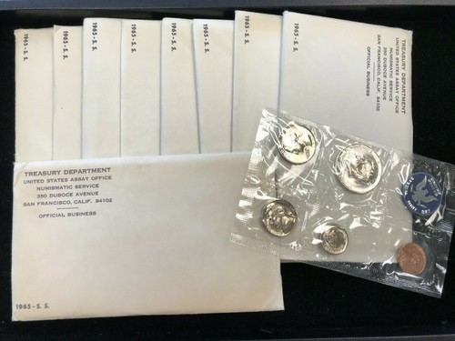 9 Set Lot of 1965 SPECIAL MINT SETS Original Packaging | eBay