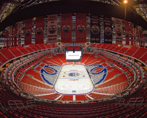 Edmonton Oilers Stadium Rogers Place 8x10 NHL Hockey Arena Photo | eBay