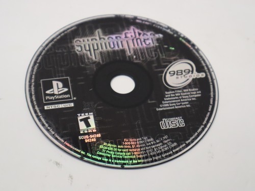 Syphon Filter (PS1, 1999) Disc Only 711719424024| eBay
