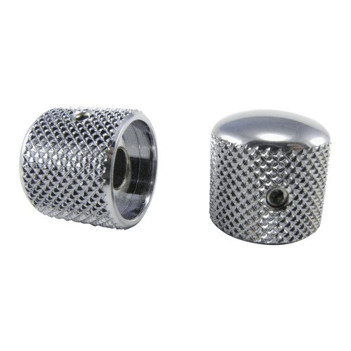 Ernie Ball Tele-Style Guitar Knobs Chrome Plated Brass Set of 2 Chrome | eBay