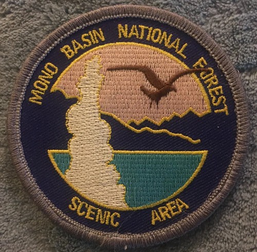 Mono Basin National Forest Patch Scenic Area Sew On Vintage Rare ...