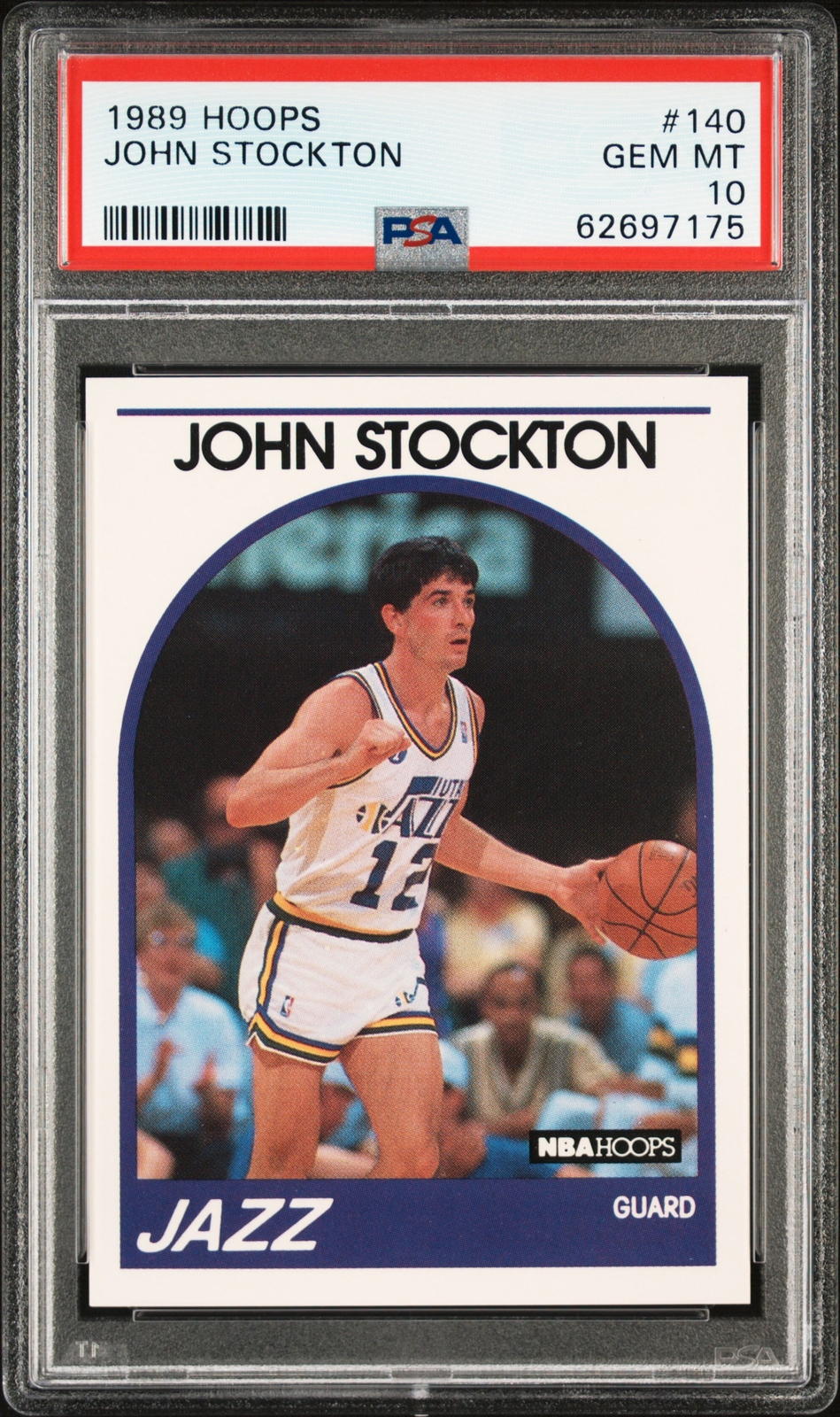 John Stockton 1989 Hoops #140 Base Price Guide - Sports Card Investor