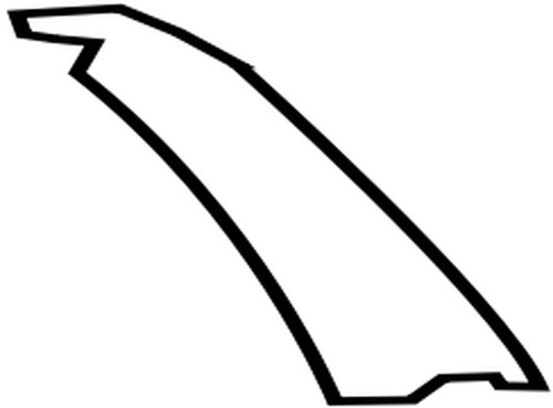 75923-0C020 Toyota Tape, black out, no.2 rh 759230C020, New Genuine OEM ...