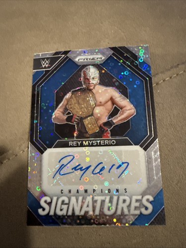 Rey Mysterio 2024 Panini Prizm WWE Auto Signatures Champions Undercard ...