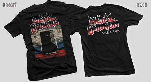 New Dtg/Dtf printed T-shirt - METAL CHURCH- The Dark - size- S,M,L,XL,2 ...