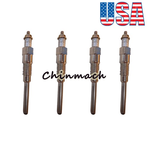 Glow Plug Set of 4 6655233 for BOBCAT 773 763 7753 S175 S185 S150 Skid ...