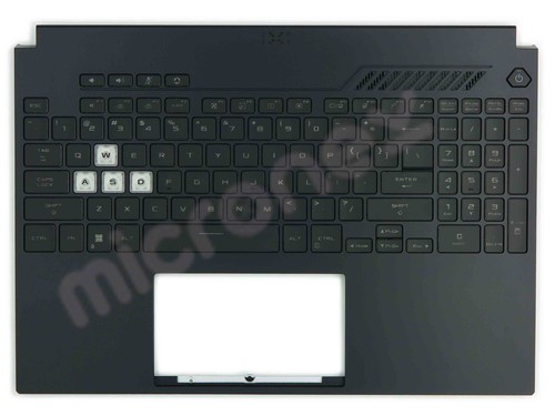 FOR Asus 90NR09M1-R31US0 Palmrest Keyboard LED RGB US-International ...