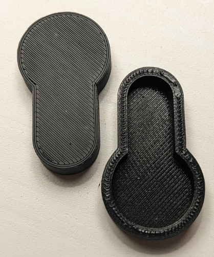2x Keyhole Lock Cover Door Lock Cover Draft Draught Excluder Cap ...