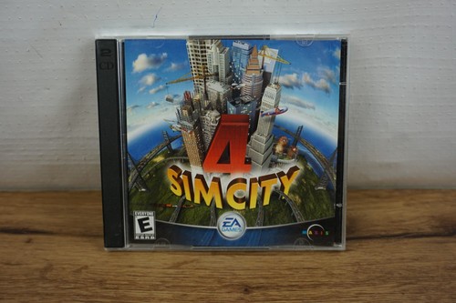 Sim City 4 PC CD-ROM Game 2 Disk Set Vintage EA Games 2002 | eBay
