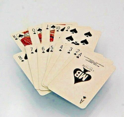 Replacement Playing Pieces 1975 Deception Memory Poker Game Spades ...