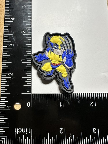 Wolverine marvel xmen pvc rubber morale ranger eye patch Edc | eBay