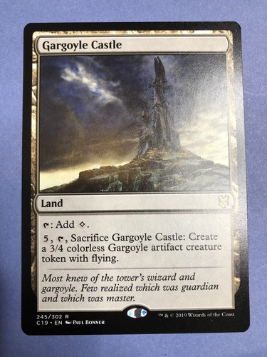 X1 MTG Magic - GARGOYLE CASTLE Commander 19 C19 | eBay