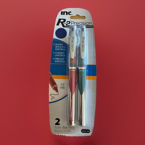 Inc. R-2 Precision 0.5mm Roller Ball Pens Black Ink ( 2 Pens) | eBay