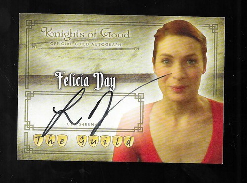 The Guild Seasons 1, 2 & 3 autograph card A8 Felicia Day as Cyd Sherman ...