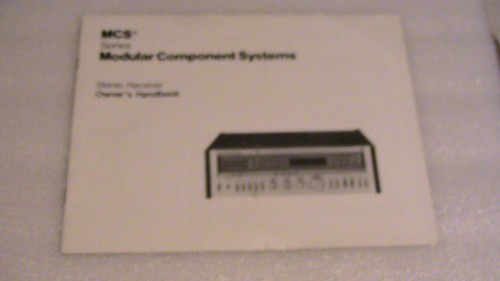 MCS 3260 owners manual original | eBay