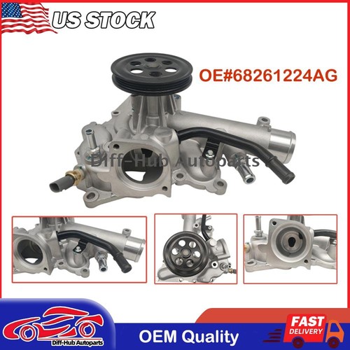 Engine Water Pump 68261224AG for 2022-2023 Jeep Wagoneer 2019-2024 Ram 1500 | eBay