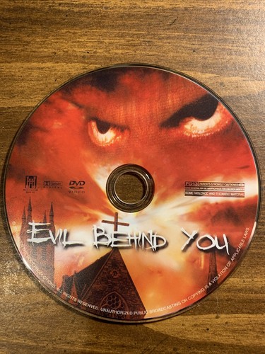Evil Behind You (DVD 2006) Disc Only Free Shipping No Tracking Number ...